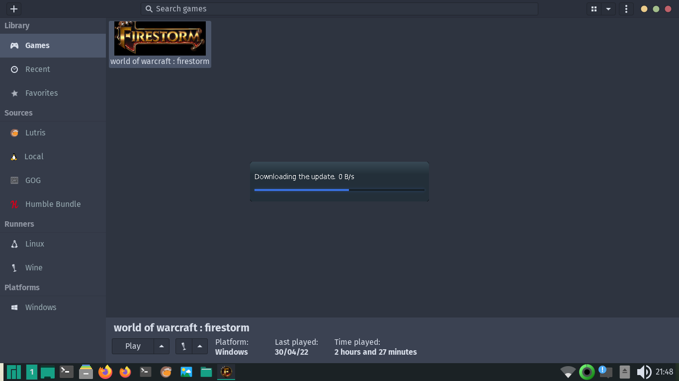 [Shadowlands]: Client 9.1.5 BLZ50901021 - Completado y Resuelto - Firestorm