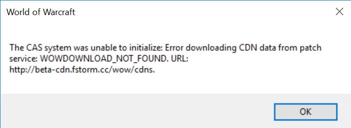 [Résolu] Erreur CAS system - Résolus - Firestorm